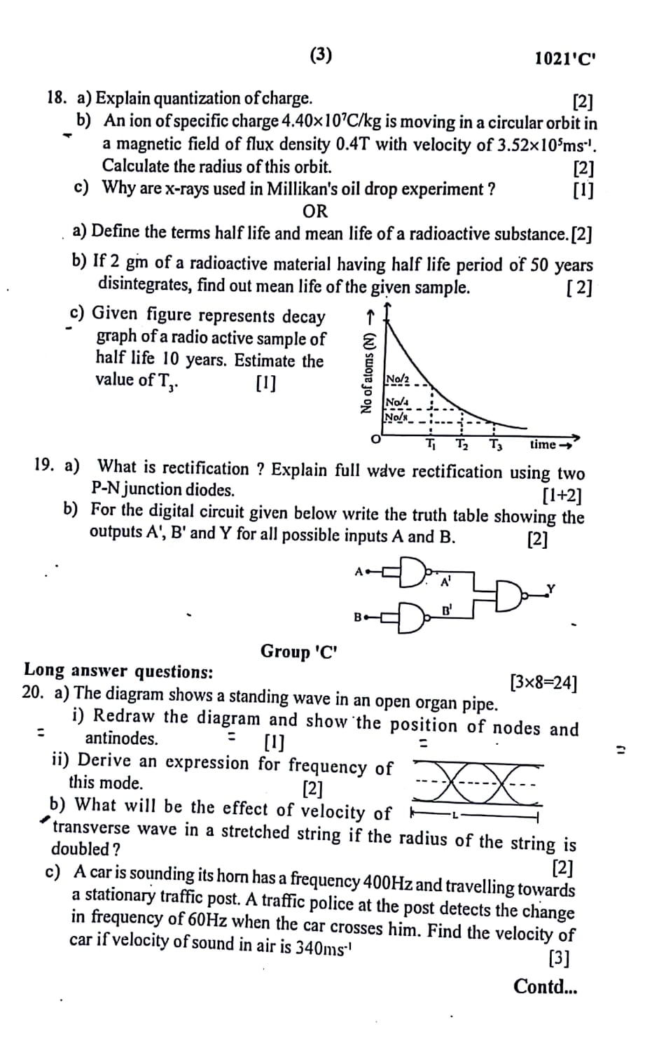 NEB Grade 12 Physics Question Paper (2081) New Course - Mero Enotes