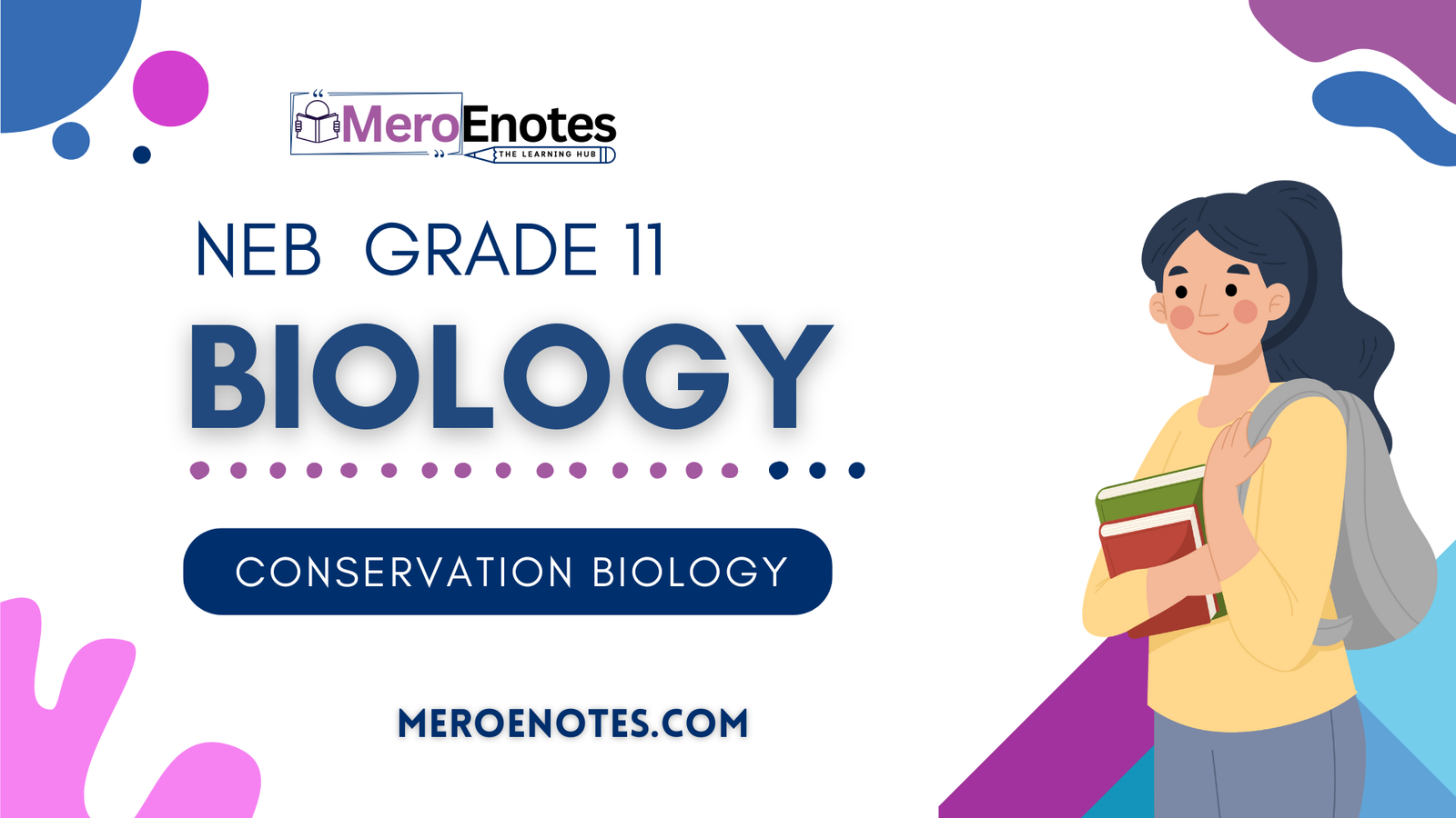 NEB Class 11 Biology Handwritten Notes in PDF - Mero Enotes