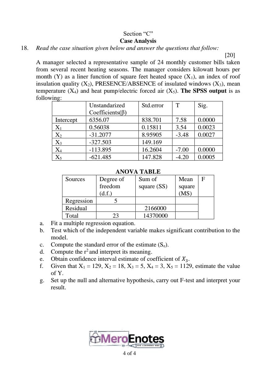 PU BBA BBA-BI BBA-TT BCIS Data Analysis and Modeling Question Paper ...